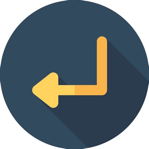 Turn Left Vector SVG Icon SVG Repo