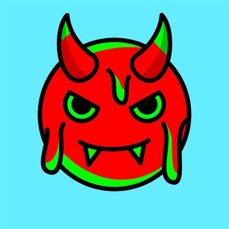 Premium Vector Circle Shape Cute Emoticon