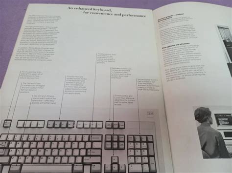 1986 Ibm 電腦廣告單張 Ibm Personal Computer Xt Catalogue 懷舊紙品 興趣及遊戲 書本 And 文具
