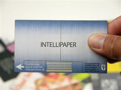 Lets Track Your Usage With Paper Usb Business Card Kadva Corp