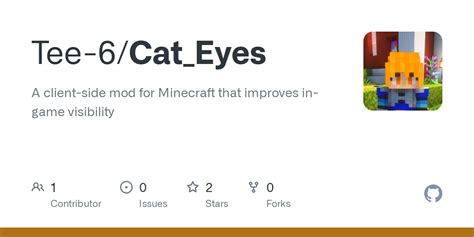 Github Tee Cat Eyes A Client Side Mod For Minecraft That Improves