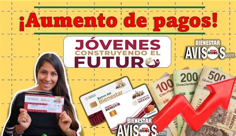 ≫ Jóvenes Construyendo El Futuro ¡incremento De Pagos 💥😯entérate 🔴