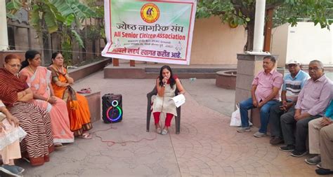 पिंपळे सौदागरमध्ये ज्येष्ठ नागरिकांना आरोग्याबाबत मार्गदर्शन Pclive7