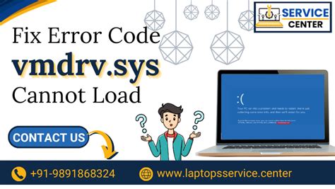 7 Easy Steps To Fix Error Code Vmdrvsys Cannot Load