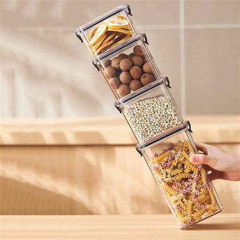 Практична прозрачна кутия за съхранение Olele Bg