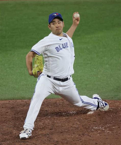 ＜ブルージェイズ・エンゼルス＞ 力投する菊池（撮影・大森 寛明） ― スポニチ Sponichi Annex 野球
