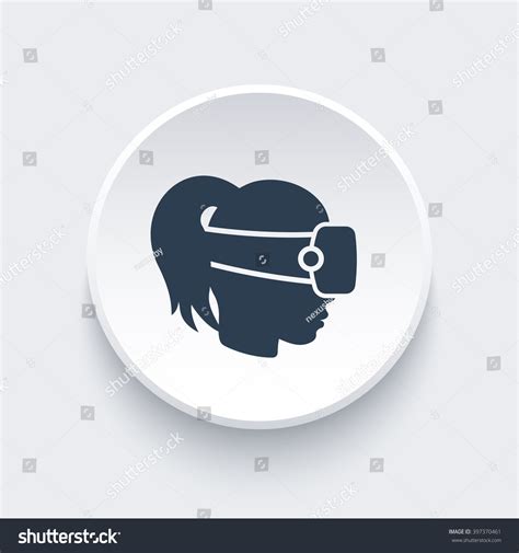 Vr Helmet Icon Vr Glasses Headset Vector Virtual Reality Vr