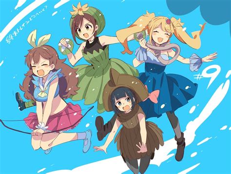 Shinonome Akira Chikura Shizuru Kuga Reimi Hoshi Nadeshiko And