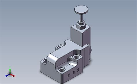 先导式溢流阀bg 06solidworks 2012模型图纸下载 懒石网
