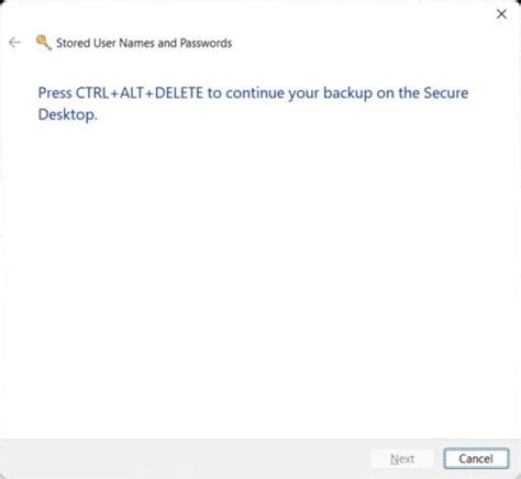 What Is Windows Credential Manager Add Edit Save Restore Your Passwords