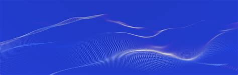 밝은 파란색 배경에 흐르는 입자의 물결 파도와 점의 동적 요소가 있는 추상적인 배경 3d 배경 주제에 대한 스톡 사진 및 기타 이미지 Istock