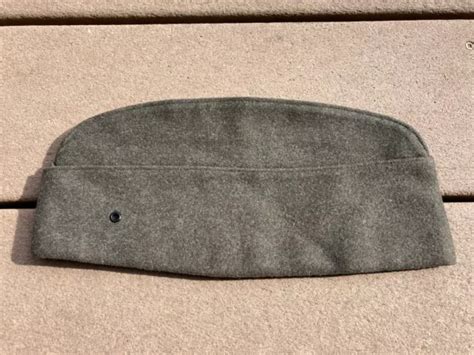 Ww2 Usmc Us Marine Corps Garrison Hat Overseas Cap Size 7 £28 92
