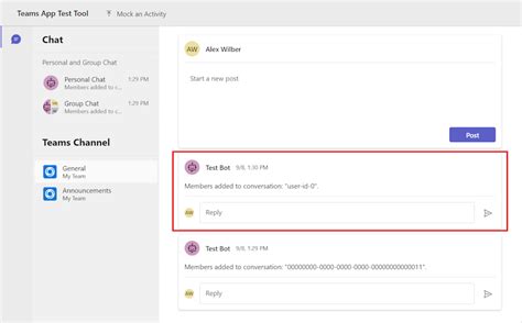 Debuggen Eines Bots Mithilfe Des Teams App Testtools Teams