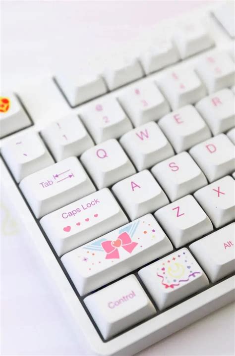 Teclado Mec Nico Gamer Sem Fio Bluetooth Sailor Moon Chaves Com Rgb Outlet Mkp