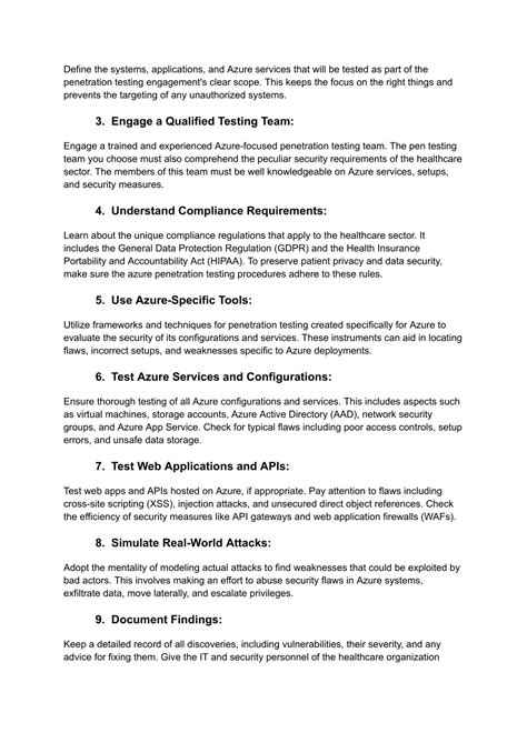 Ppt What Are The Best Practices For Azure Penetration Testing In The Healthcare Industry