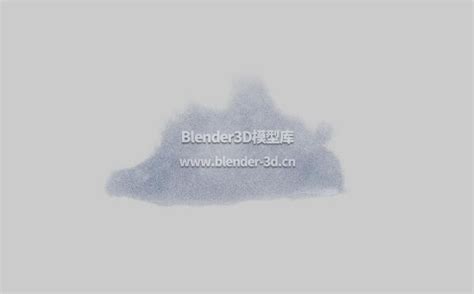 Blender 体积云朵3d模型素材资源免费下载 Blender3d模型库