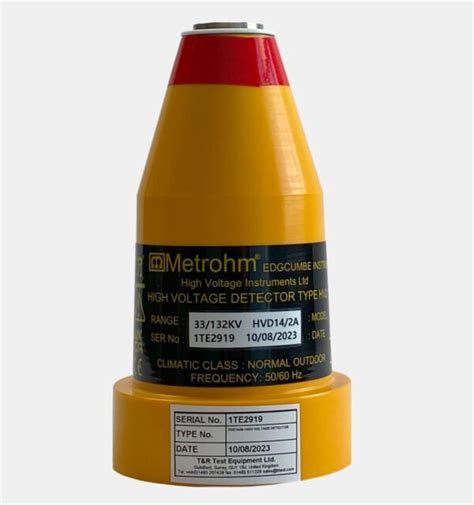 High Voltage Detectors T R Test Equipment Ltd