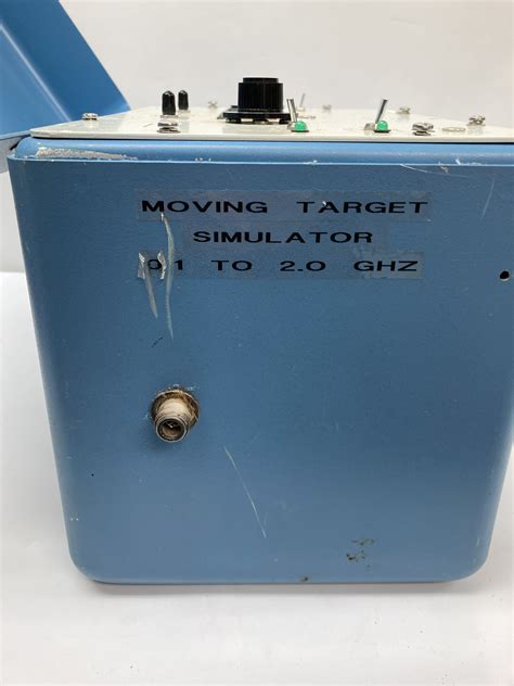 Zero Moving Target Simulator 0 5 1 Ghz Or 1 2 Ghz Electrical