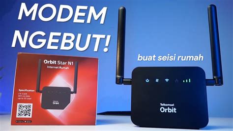 Rekomendasi Modem 4g Buat Internet Rumah Review Telkomsel Orbit Star