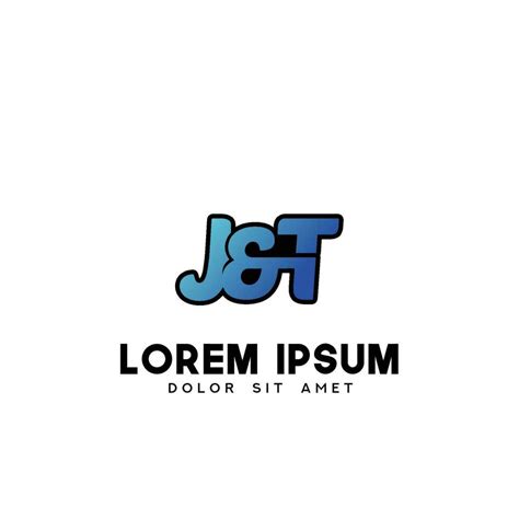 Jt Initial Logo Design Vector 30222868 Vector Art At Vecteezy