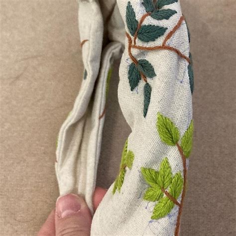 Embroidered Hair Clips Flower Hair Clips Handmade Hair Clips Vintage