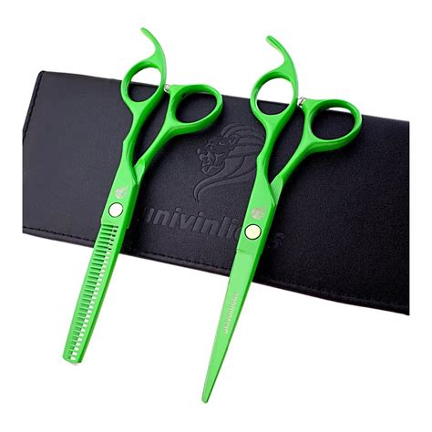 6 Green Hairdressing Scissors Manual Hair Clipper Professional Hair