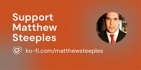 Support Matthew Steeples