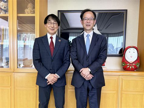 佐藤樹一郎 大分県知事訪問