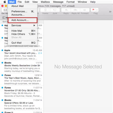 Setting Up Email Apple Mail Shared Marketing