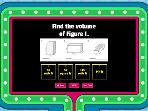 Volume Quiz Gameshow Quiz