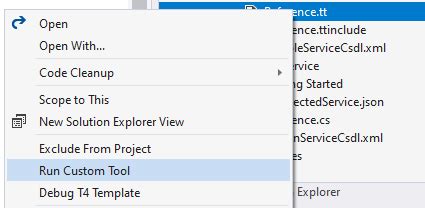 Working With T Templates OData Microsoft Learn