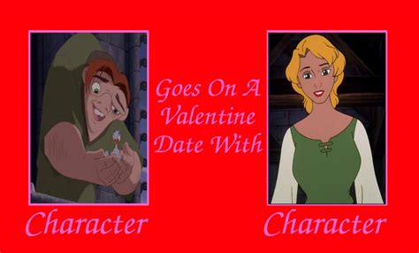 Quasimodo Goes On A Valentine Date With Madellaine By Octopus1212 On
