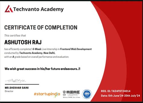 ashutosh raj singh on linkedin webdevelopment certificate