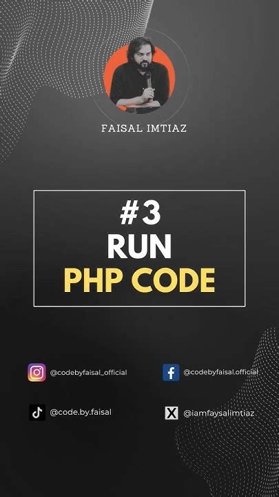 3 Php Tutorials Run Php Code Youtube