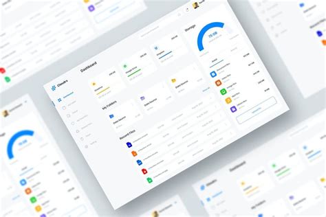 Files Management Dashboard UI