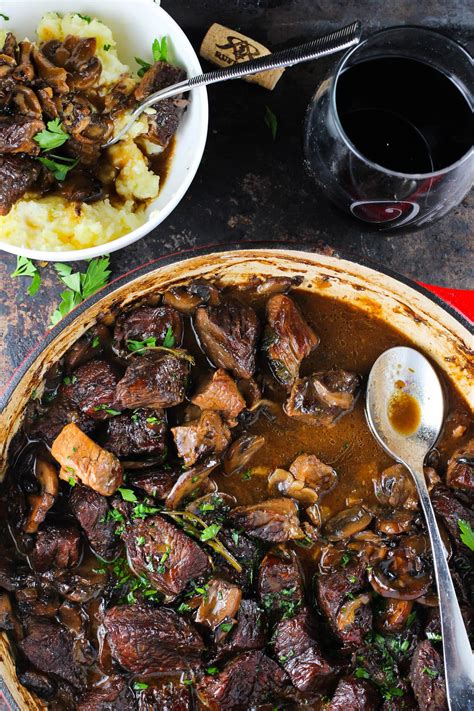 Beef Stew With Wine And Mushrooms All Mushroom Info
