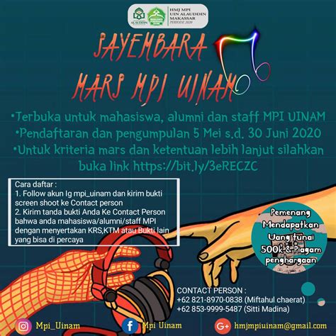 Sayembara Mars Mpi Uin Alauddin Makassar