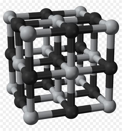 Tic Unit Cell 3d Balls Dumbbell Hd Png Download 1075x1100