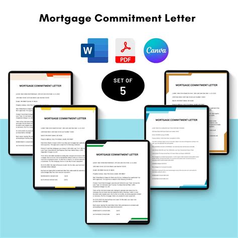 Download Employment Commitment Letter Customizable Template