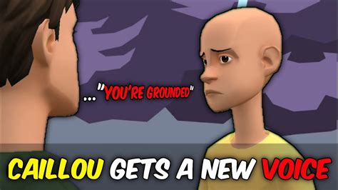 Caillou Gets A New Voicegrounded Plotagon Story Youtube