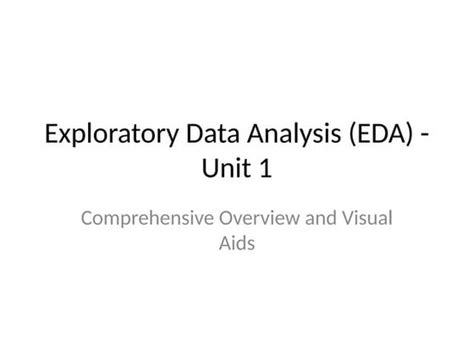 Edaunit1chartscode For Your Referencepptx