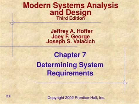 Ppt Modern Systems Analysis And Design Third Edition Jeffrey A