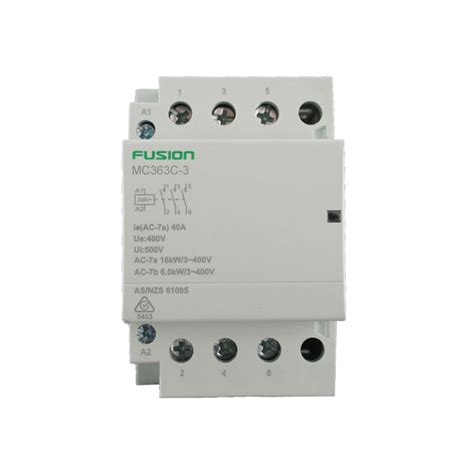 Modular Contactor 3 Pole 63 Amp 3nc Connected Switchgear