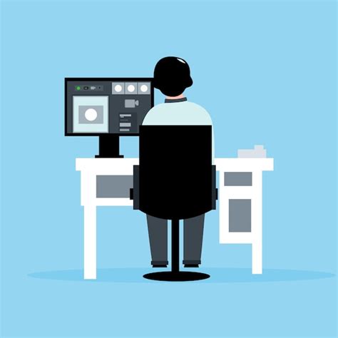 Premium Vector Office Room Vector