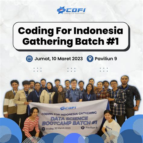 datascience datascientist codingforindonesia cofi coding… coding for indonesia