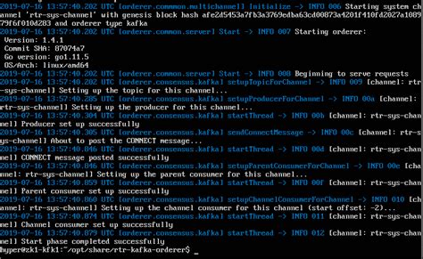Hyperledger Fabric With Kafka Ordering Service By Rupesh R Medium