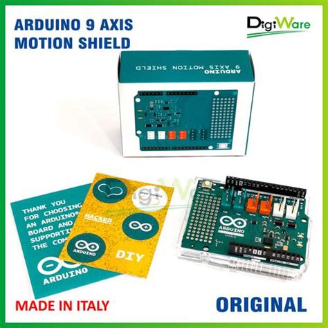 Jual Arduino 9 Axis Motion Shield Original Ori Italy Kota Surabaya Digiware Store Tokopedia