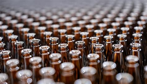 Premium Ai Image Glass Bottle Texture Glass Bottle At Factory For