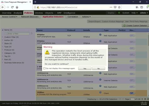 My Cybersecurity Journal Configuring Cisco Fmc Application Filtering