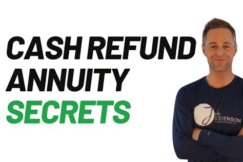 Cash Refund Annuity How Does It Work